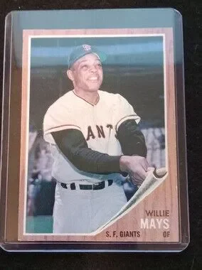 Other | Willie Mays 1962 Topps 30 Giants Hof Centered Ex Mint Beautiful ...
